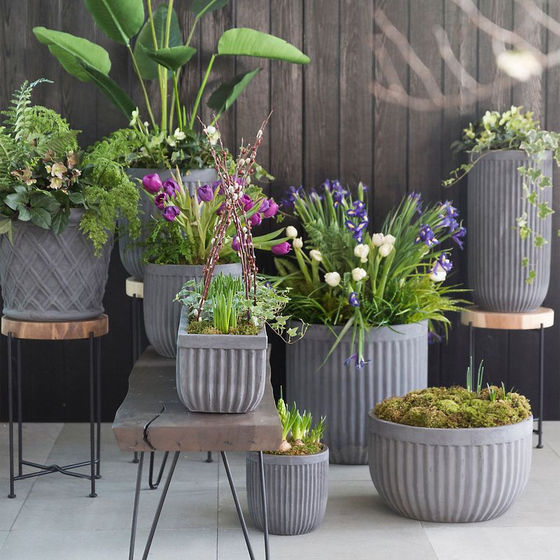 Statement-Making Large Outdoor Planters - Sunset Magazine