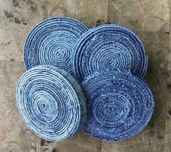 Denim Decorations for Your Home - Sunset Magazine